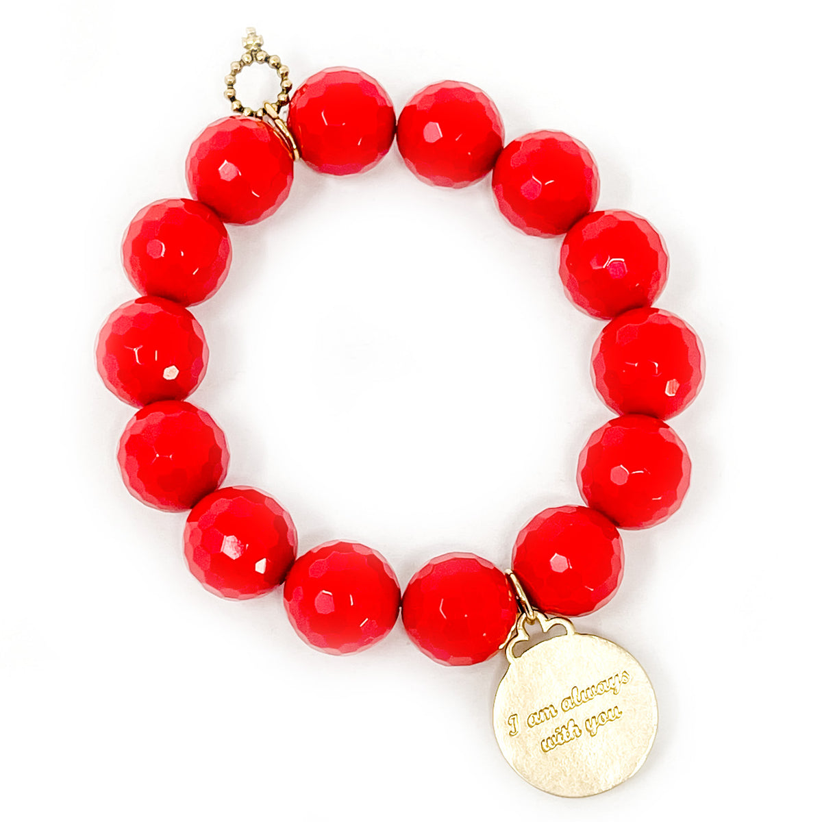 Holiday Bracelet with Vintage Medal – Powerbeads by jen