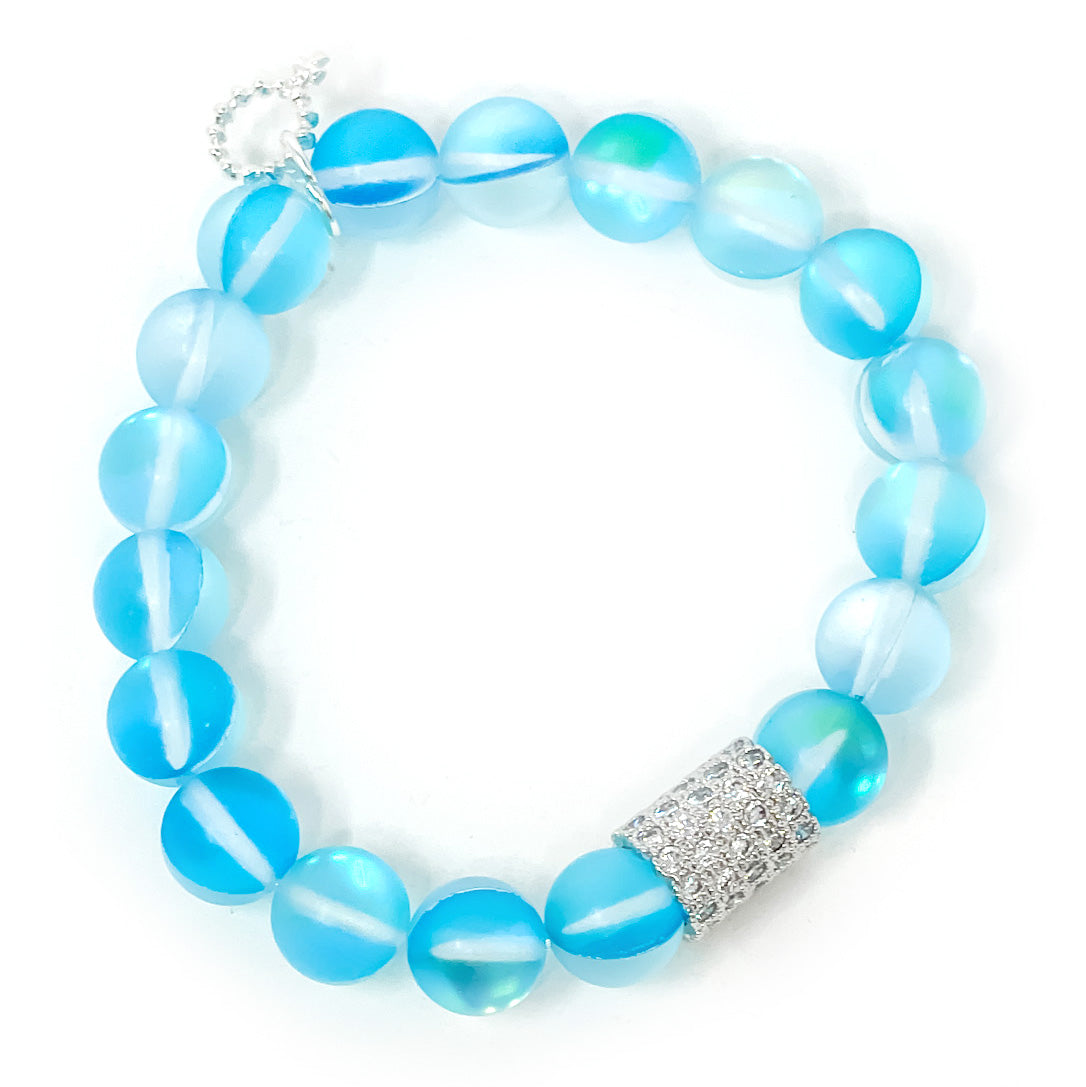 Petites Bracelet with Vintage Medal – Powerbeads by jen