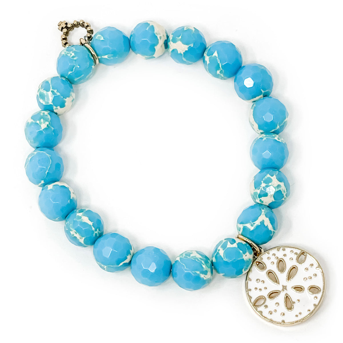 Petites Bracelet with Vintage Medal – Powerbeads by jen