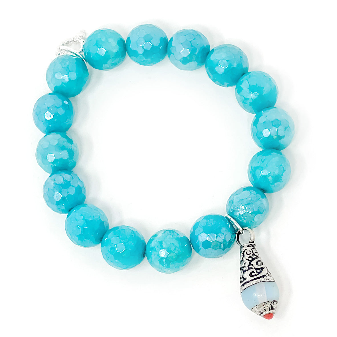 Bracelet with Vintage Medal – Powerbeads by jen