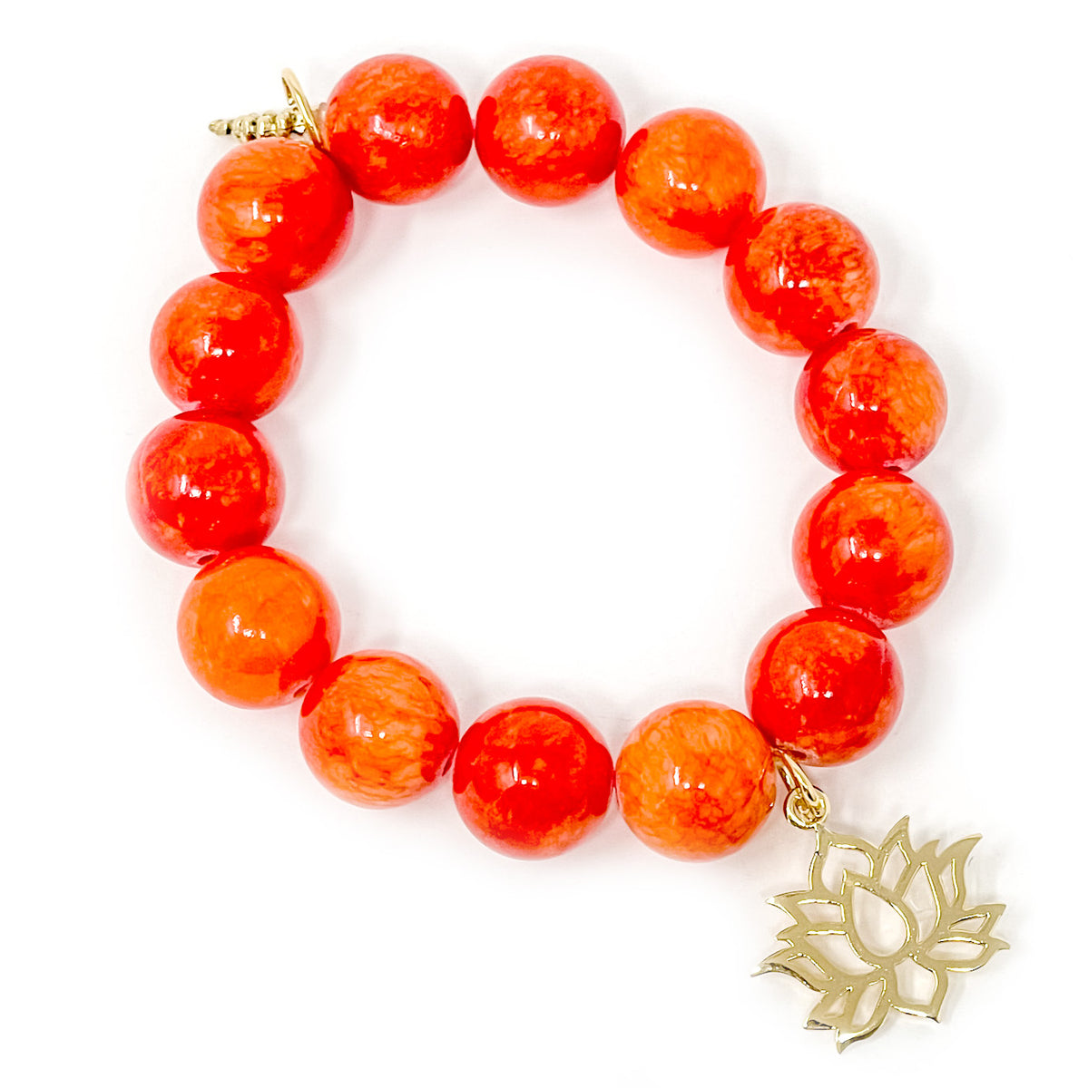 Holiday Bracelet with Vintage Medal – Powerbeads by jen