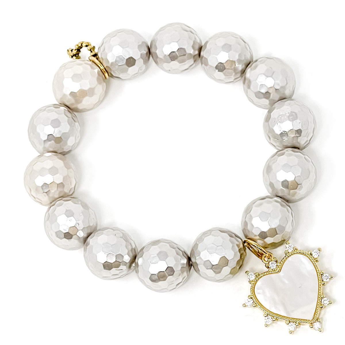 Holiday Bracelet with Vintage Medal – Powerbeads by jen